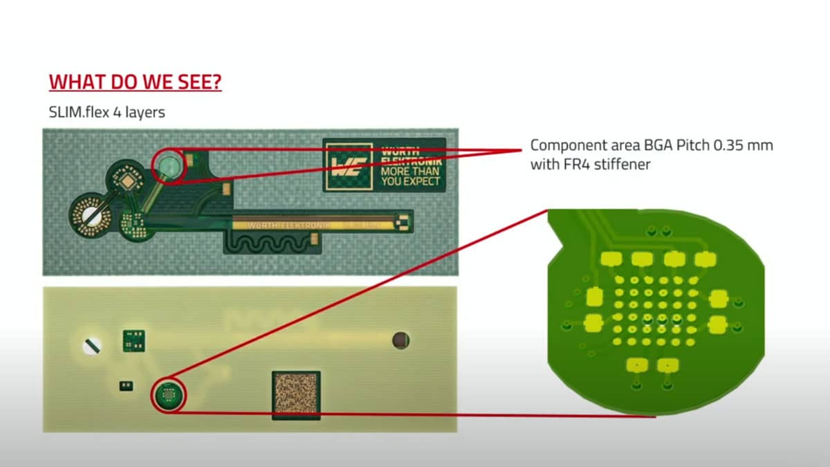 PCB Miniaturization, Mechatronics, Microvia: SLIM.flex PCB